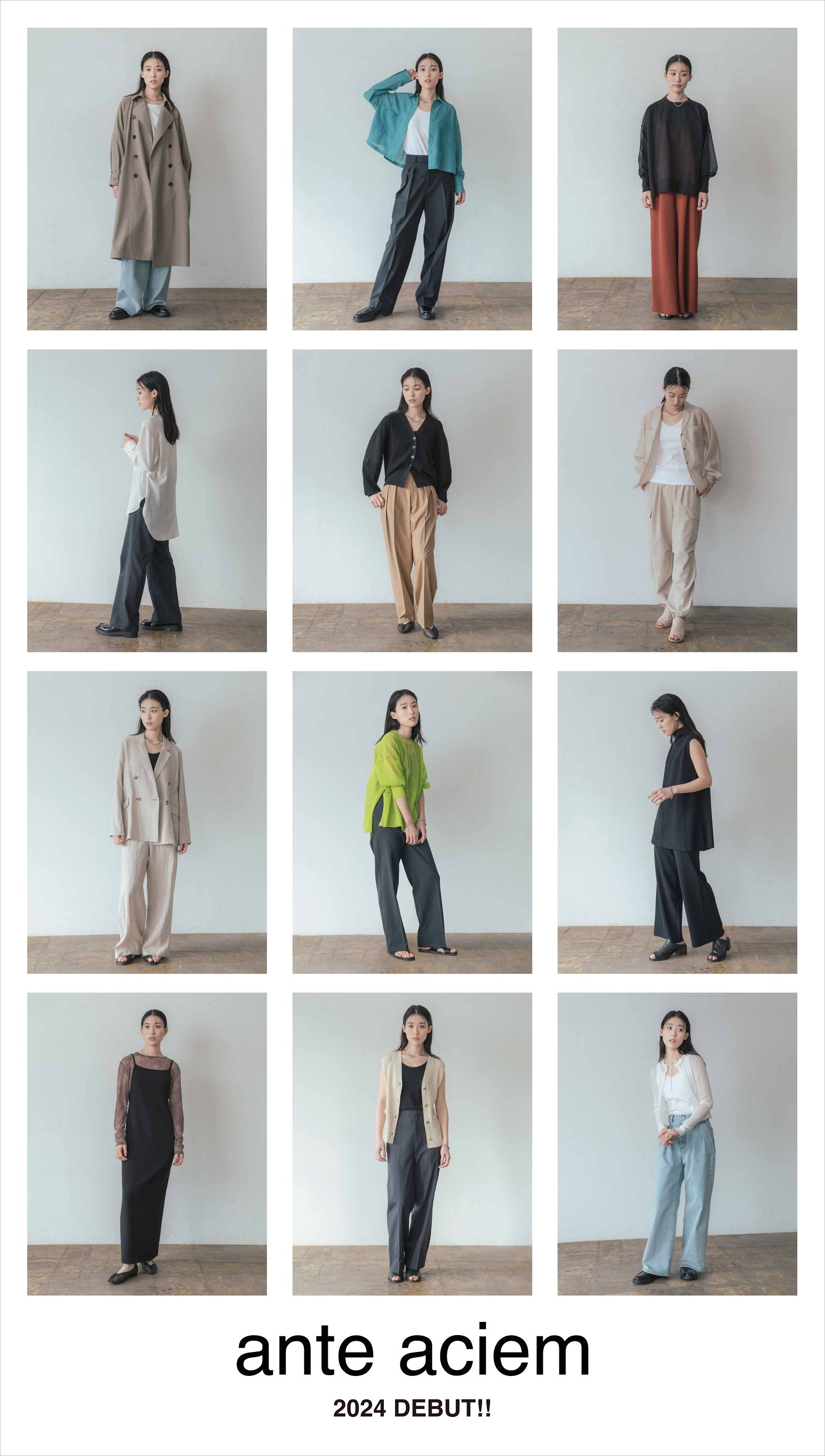 ante|aciem 2024 SS collection – ante_aciem